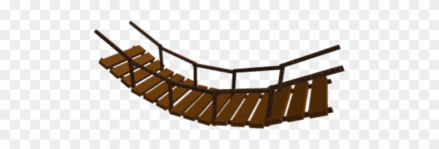 Rope Bridge Clipart Fantasy - Wood - Png Download (#3778516) - PinClipart