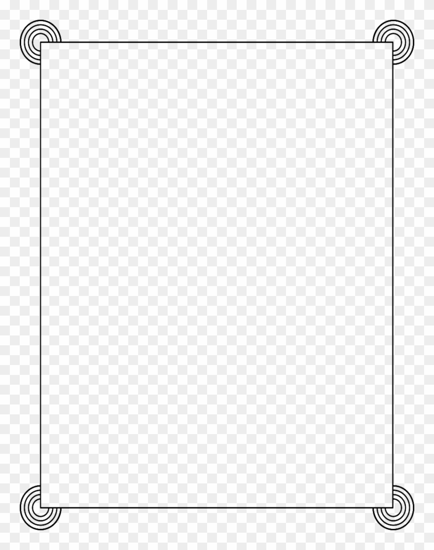 Transparent White Border - Transparent White Border Png Clipart ...