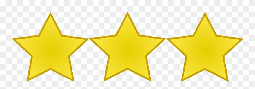 3 Star Png - 3 Stars Transparent Clipart (#385196) - PinClipart