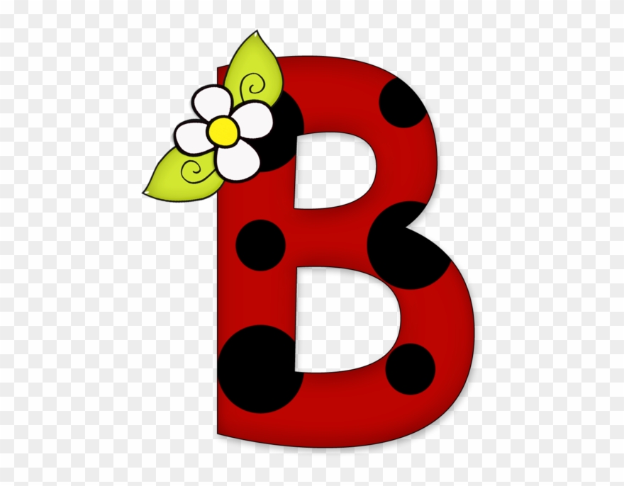Letters And Numbers Ladybug, Lady - Clip Art Lettering - Png Download ...
