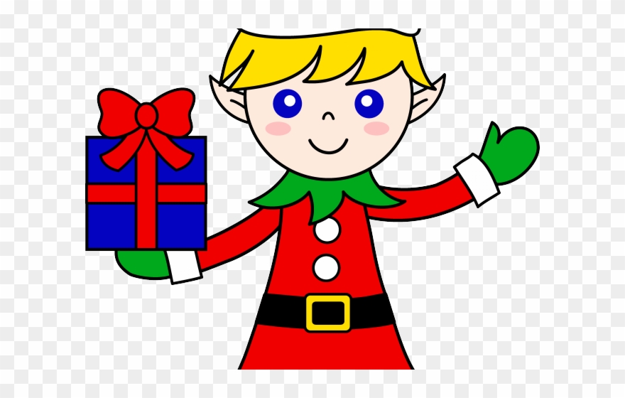 Download Goats Head Clipart Nativity - Elf Cartoon Santa - Png Download ...
