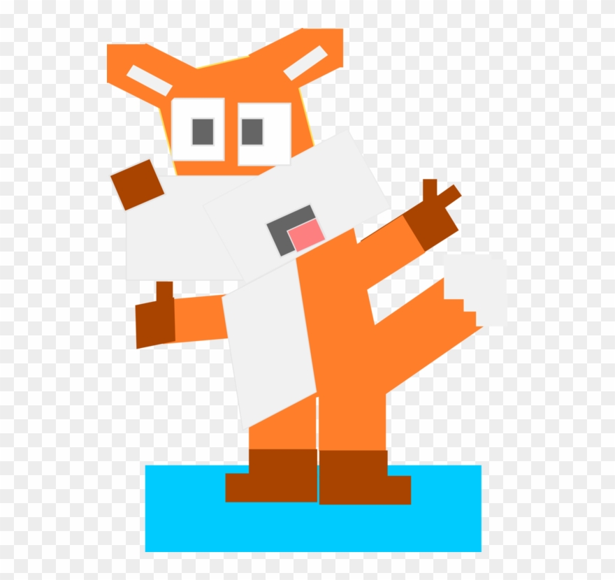 Crew Neck T-shirt Fox Computer Icons Drawing - Fox Square Clipart ...