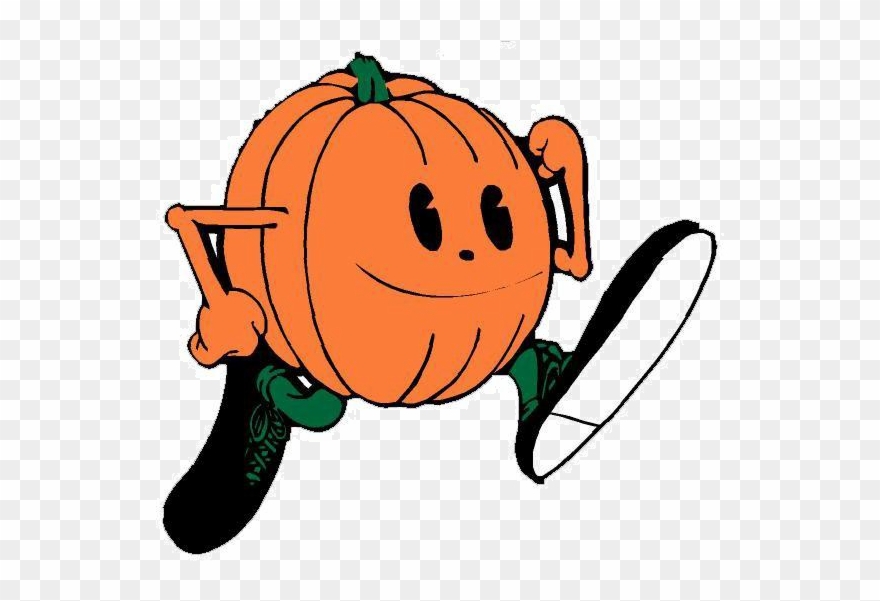 Download Running Pumpkin Clipart (#3800650) - PinClipart