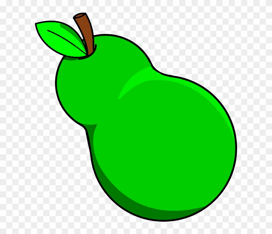 Pear - Fruit 2d Png Clipart (#3809408) - PinClipart