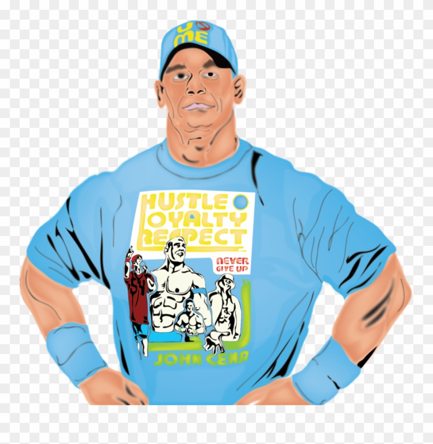 John Cena By Qasimali01 - John Cena Cartoon Png Clipart (#3812497 ...