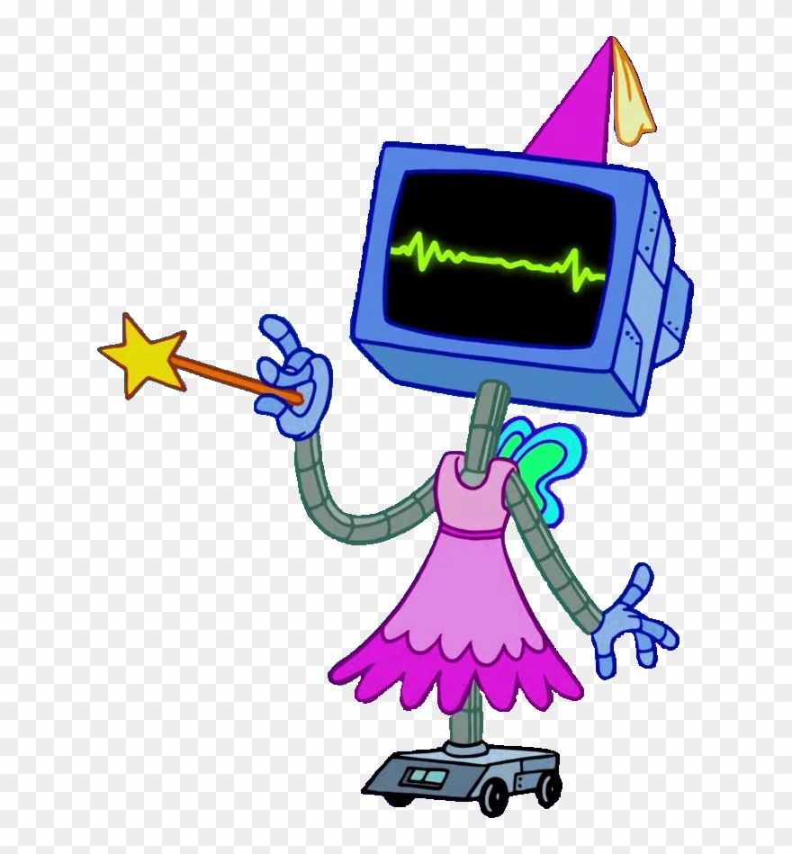 Karen The Computer Fairy - Karen The Computer Spongebob Clipart ...