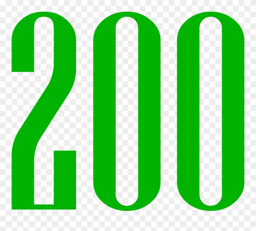 200 Clipart (#3827263) - PinClipart