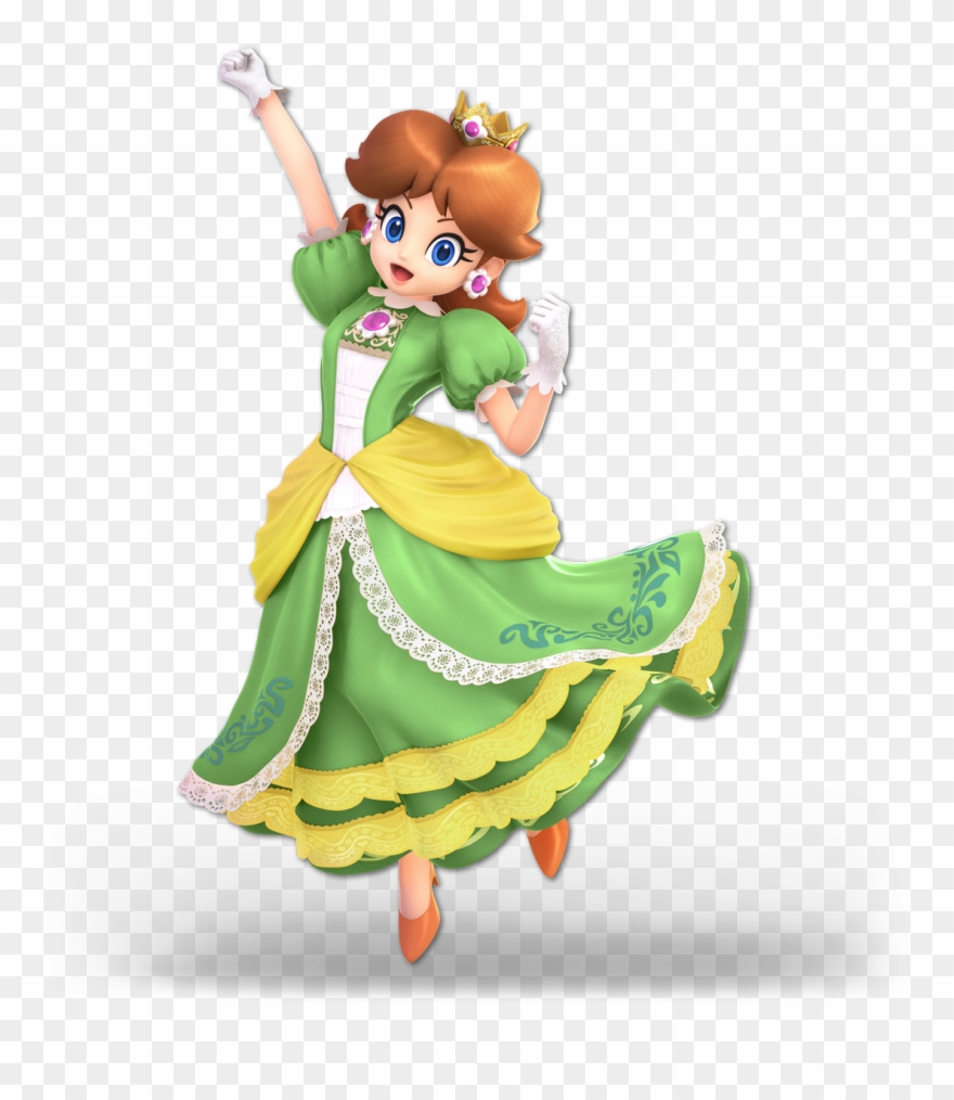 And Definitive Official Renders Of - Princess Daisy Super Smash Bros ...