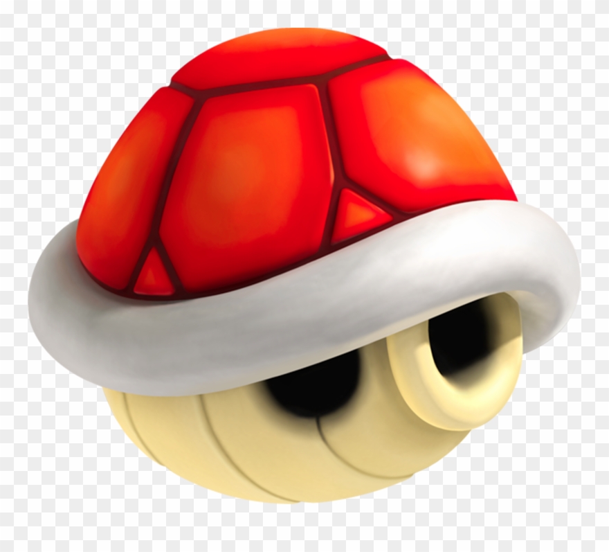 Red Shell Mario Kart Clipart (#3846451) - PinClipart
