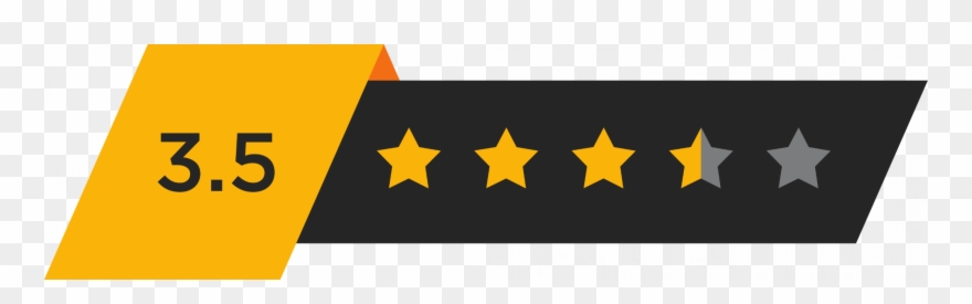 Image Star Rating P - 3 5 Star Rating Clipart (#3850128) - PinClipart