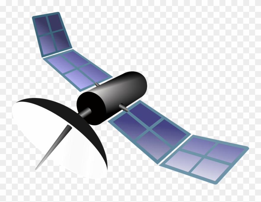 Download Vector Graphics, - Satellite Clip Art - Png Download (#3854121 ...