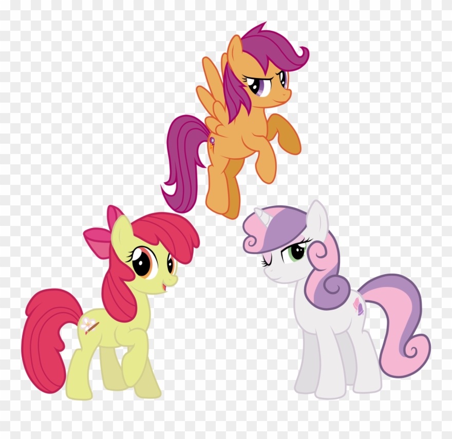 Pony Sweetie Belle Applejack Twilight Sparkle Scootaloo - My Little ...