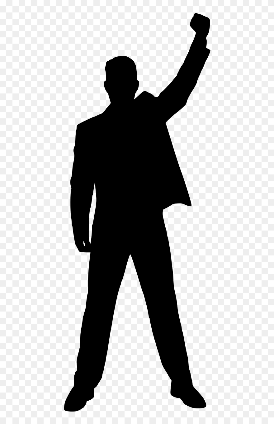 Man,hand Up, - Illustration Clipart (#3868933) - PinClipart