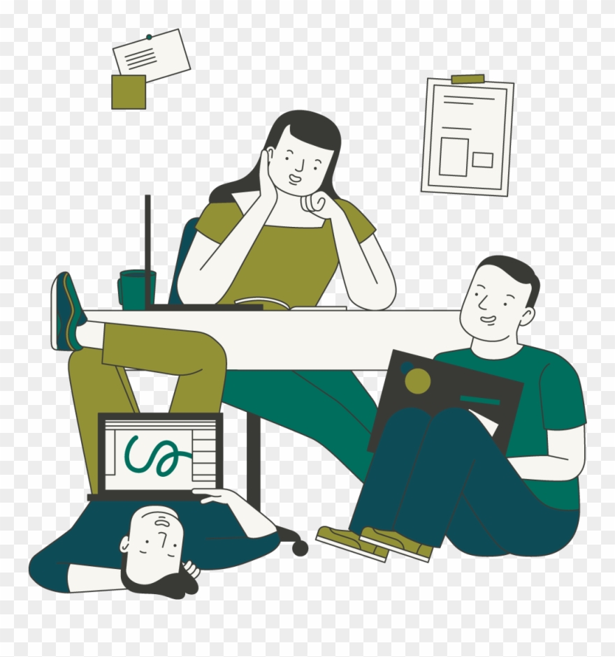 Download The Bluethumb Mentorship Program - Cartoon Clipart (#3871700 ...