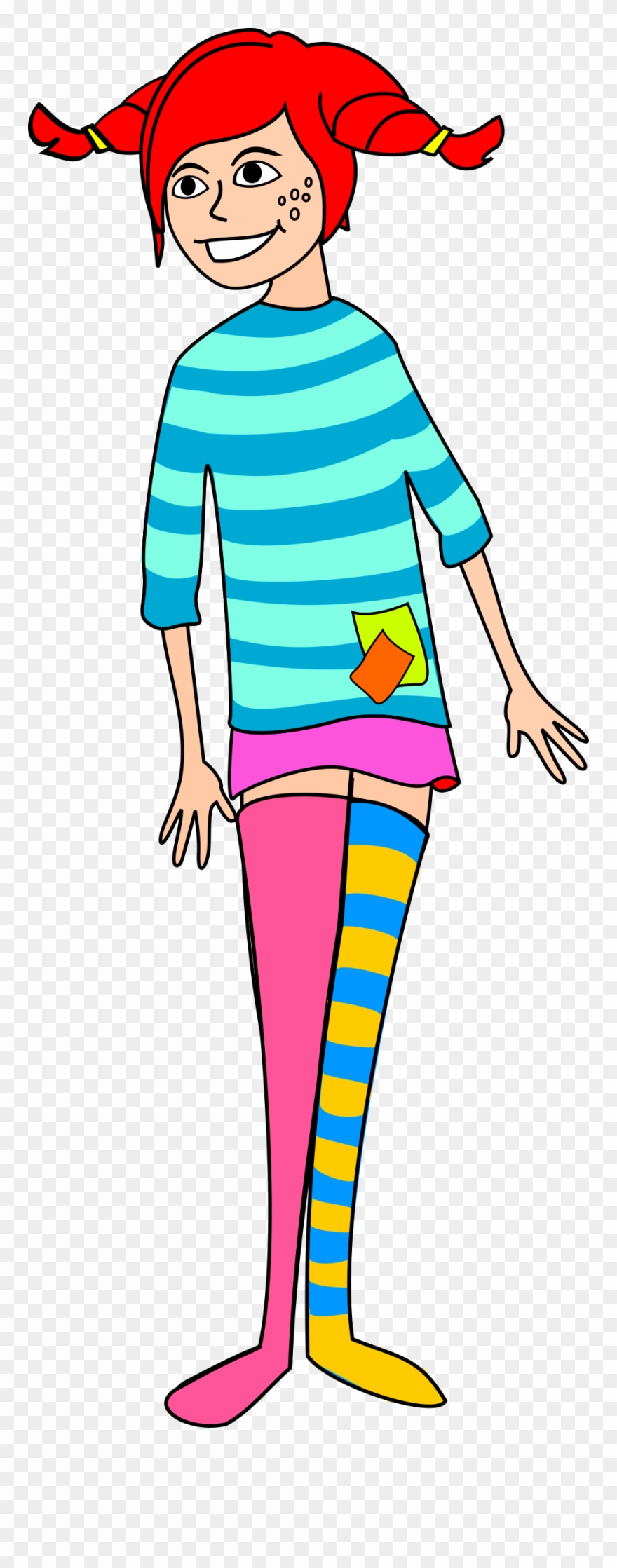 This Free Icons Png Design Of Pippi Longstocking Clipart (#3871880 ...