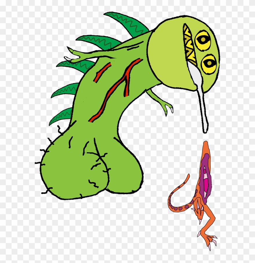 Cockosaurus 2 - Cartoon Clipart (#3873035) - PinClipart