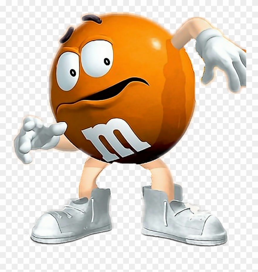Download Orange M&m Clipart (#3876911) - PinClipart