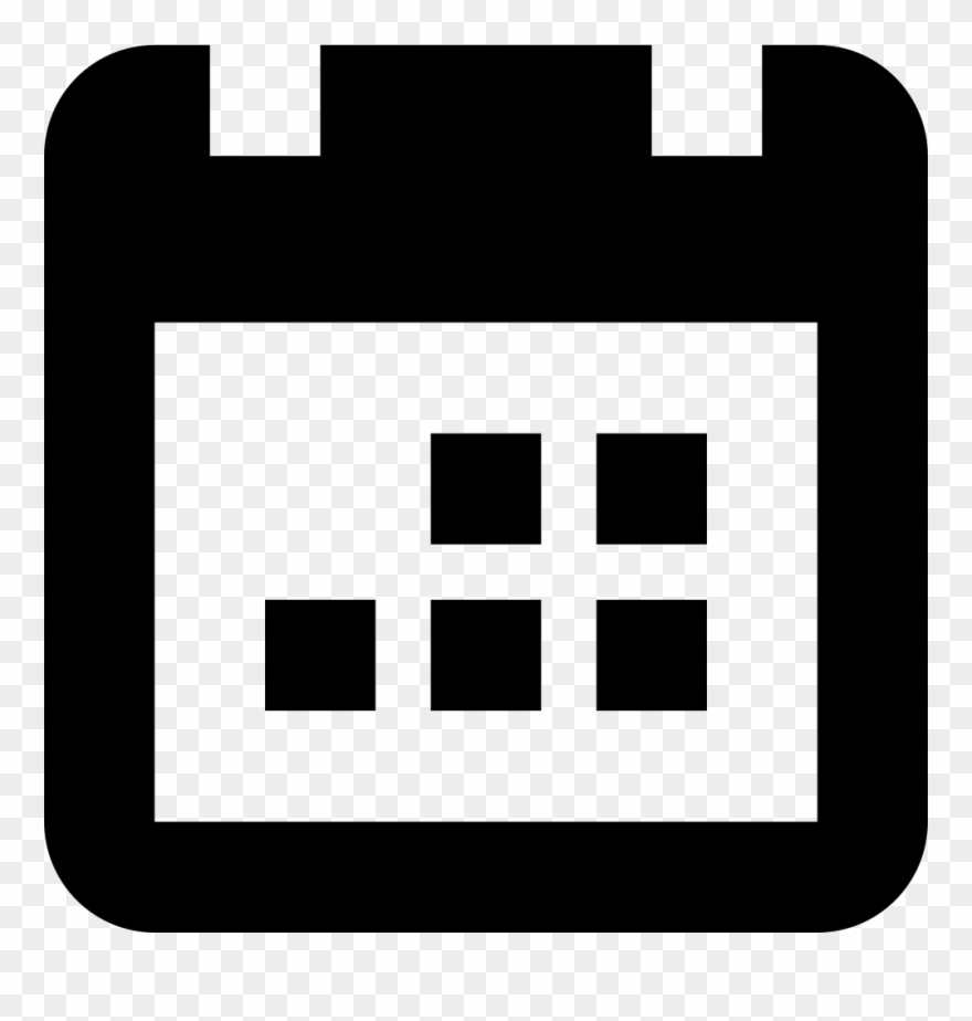 Png File Svg - Minimal Calendar Icon Clipart (#3882214) - PinClipart