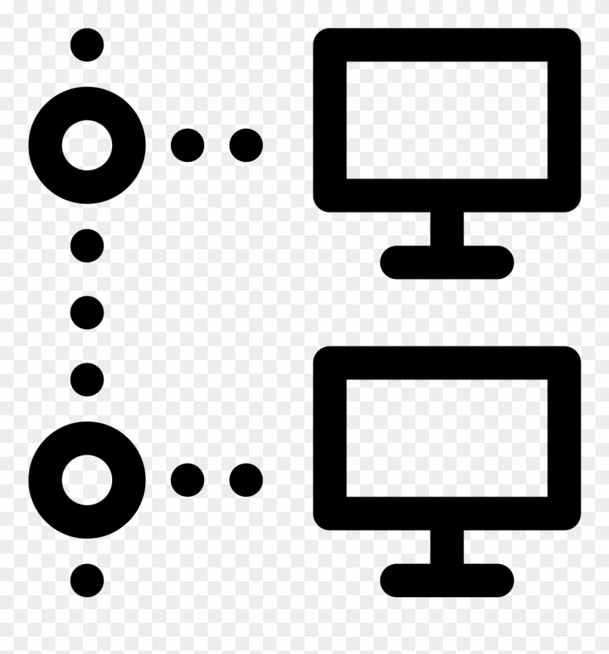 Remote & Distributed - Online Offline Data Icon Clipart (#3890787 ...