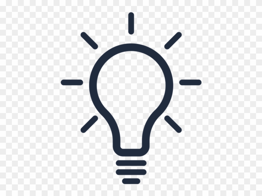 Our Process Is Transparent And Collaborative - Light Bulb Icon ...