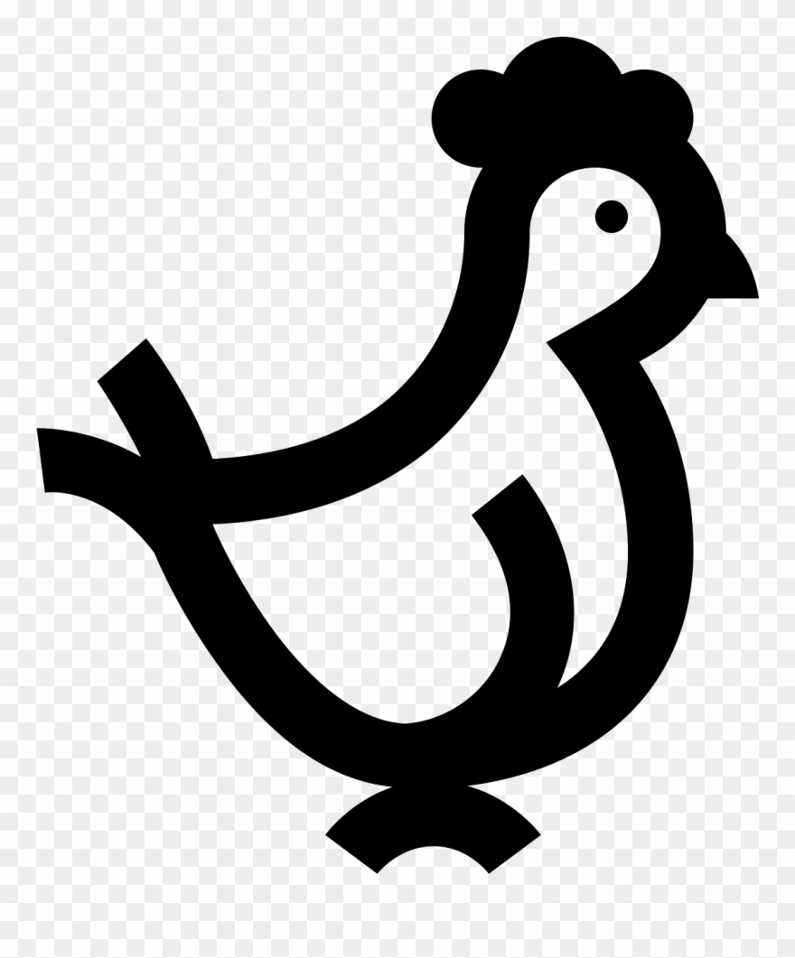 Download Chicken Icon Vector Png Vector And Clip Art Inspiration ...