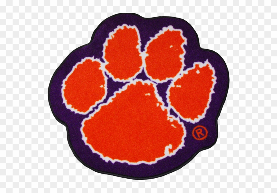 Download Clemson Tiger Paw Rug - My Team By Milliken Collegiate Clemson ...
