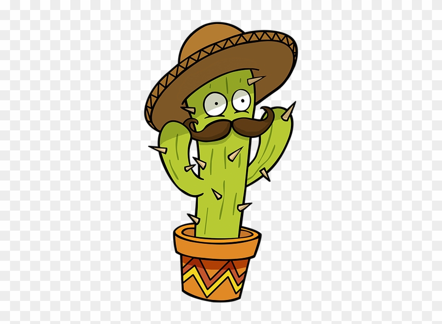 Download Cactus - Cartoon Clipart (#3907004) - PinClipart