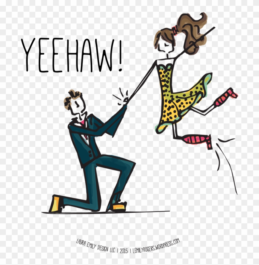 Yeehaw - Cartoon Clipart (#3910189) - PinClipart