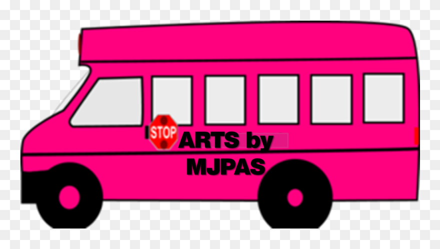 Pink Bus - Blue School Bus Clipart - Png Download (#3911520) - PinClipart