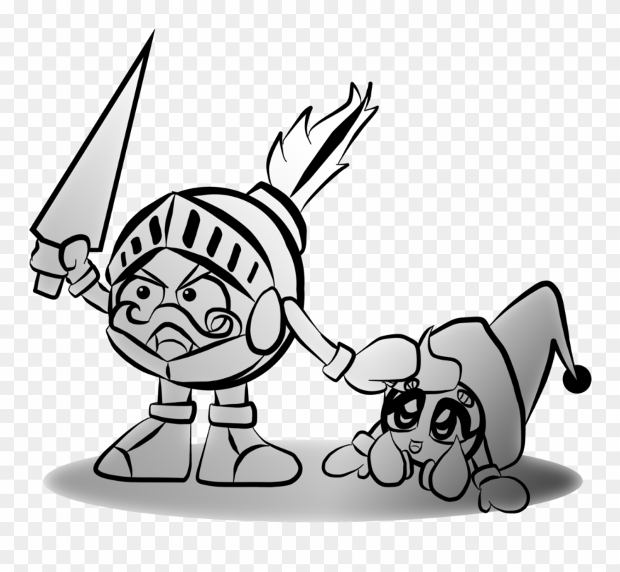 When Sir Gallant Meets Carmelita For The First Time - Cartoon Clipart ...