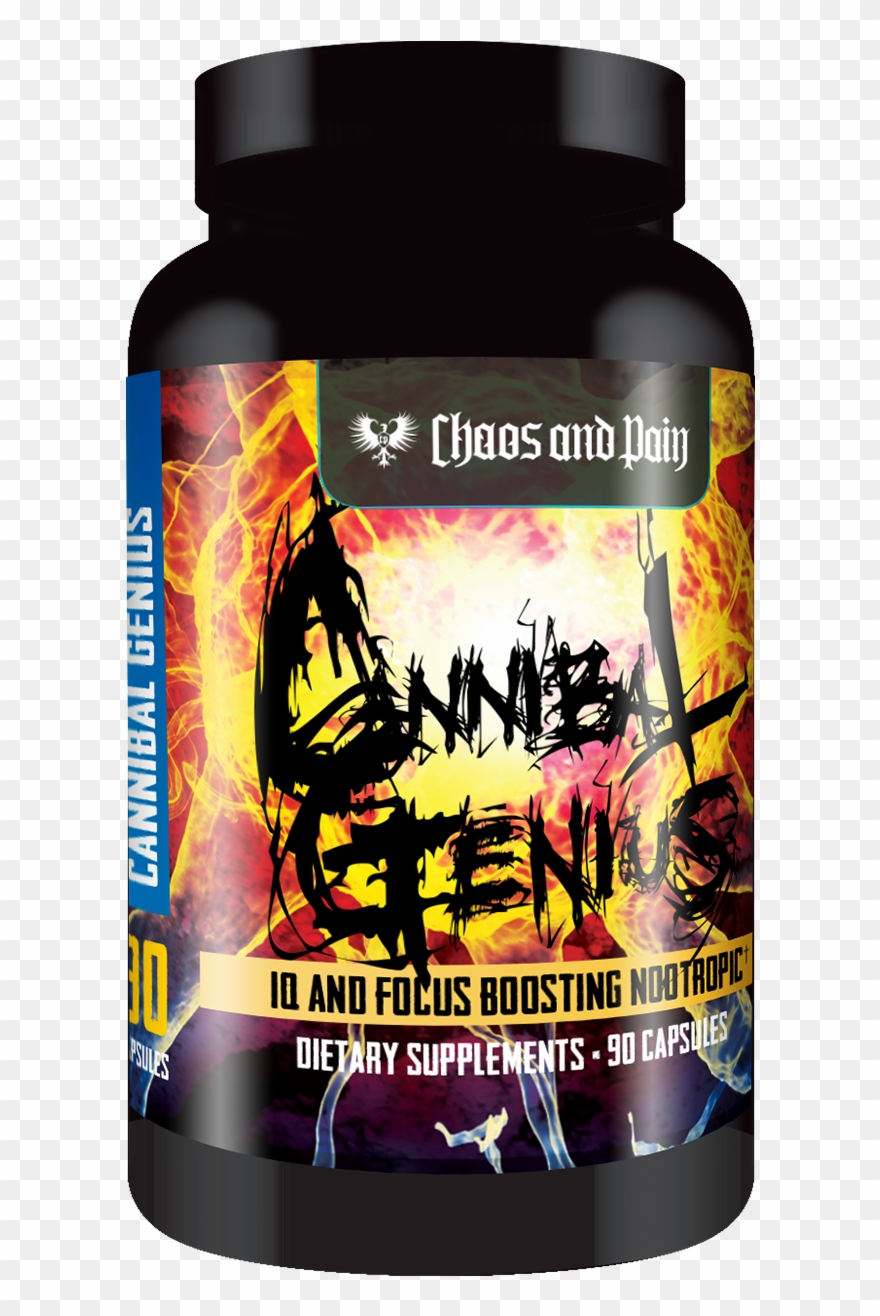 Download Cannibal Genius Nootropic - Chaos And Pain Cannibal Alpha Pct Clipart (#3931922 ...