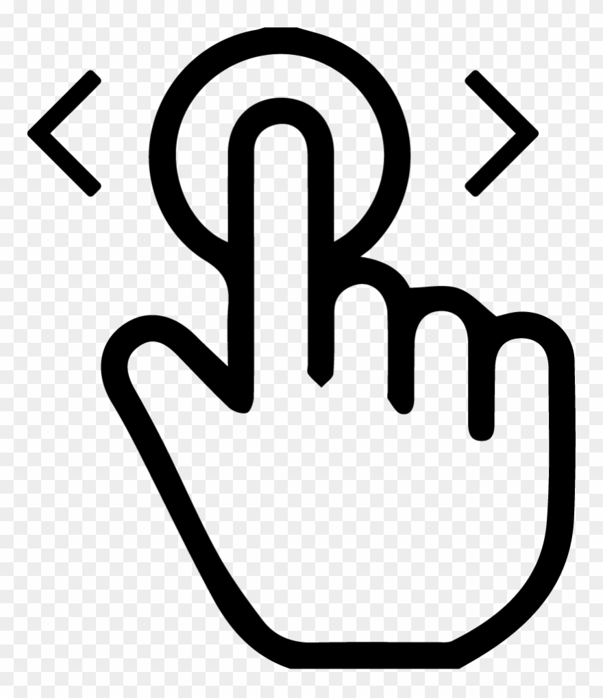 Next - Multi Touch Icon Png Clipart (#3938082) - PinClipart