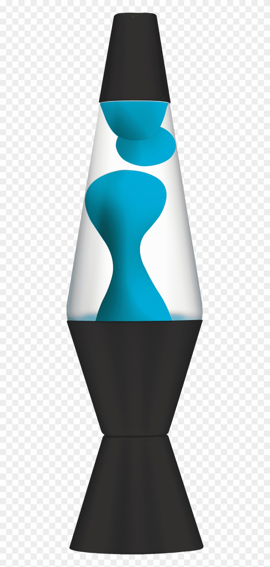 Download Neon Blue Lava Lamp Lava Lamp - Black Base Lava Lamp Clipart ...
