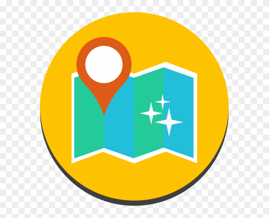 Map - Circle Clipart (#3941743) - PinClipart