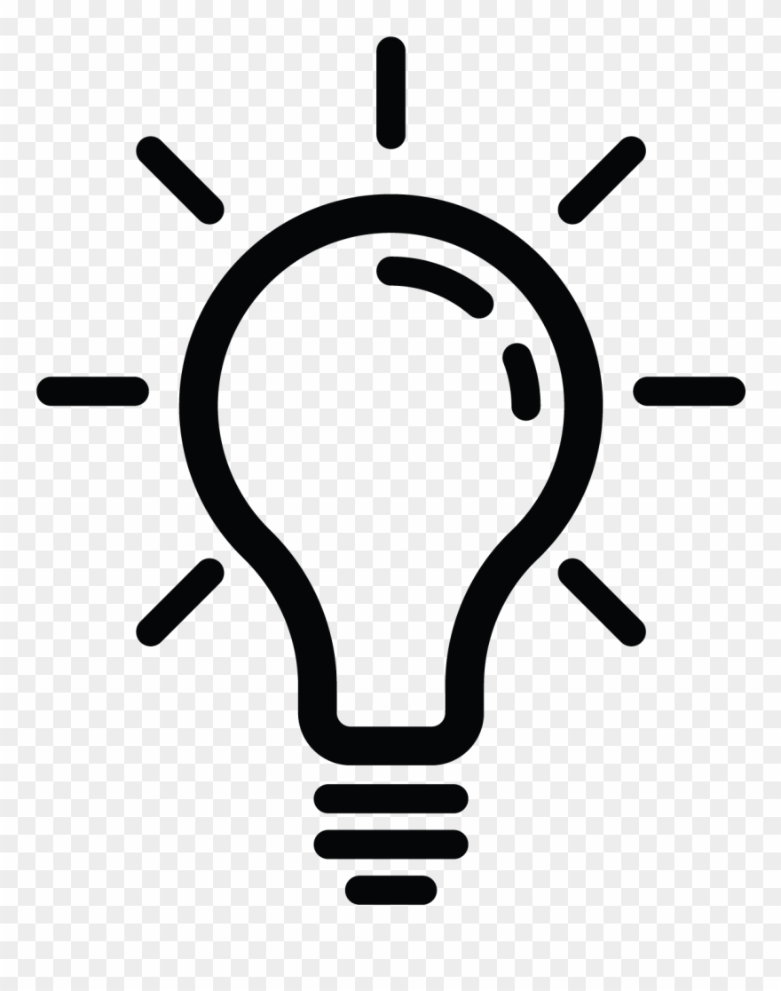 Download Groundbreaking Technology - Light Bulb Icon Transparent ...