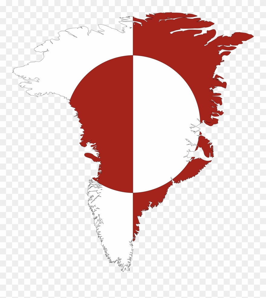 This Free Icons Png Design Of Greenland Map Flag Clipart (#3941984 ...