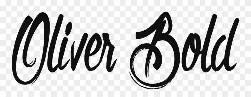 Oliver Oliver - Calligraphy Clipart (#3942402) - PinClipart