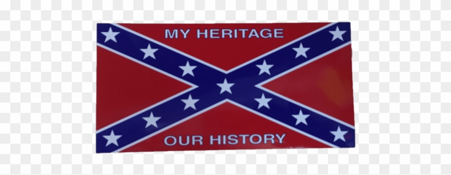Download Confederate Flag "my Heritage Our History" Sticker - Dixieland ...