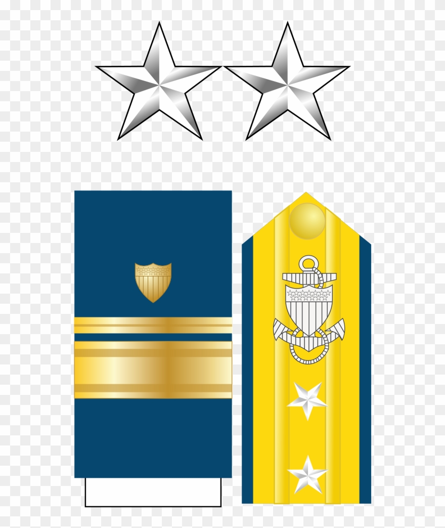 Download Uscg O-8 Insignia - Navy Admiral Insignia Clipart (#3945903 ...