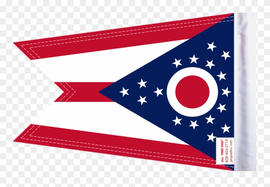 Flg-oh Ohio Flag - Flag Of Spanish Ssr Clipart (#3953477) - PinClipart