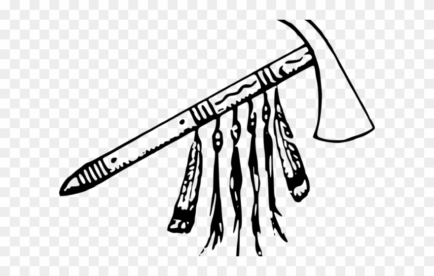 Drawn Weapon Native American - Native American Weapons Drawings Clipart ...