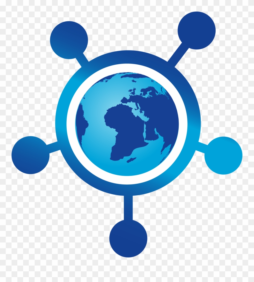 Home Konick Exim Trading Logo - World Map Clipart (#3962344) - PinClipart