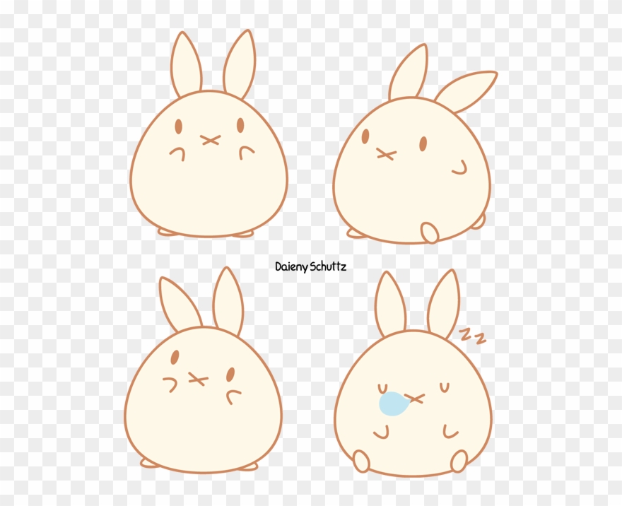 Chibi Clipart Bunny - Cartoon - Png Download (#3978066) - PinClipart