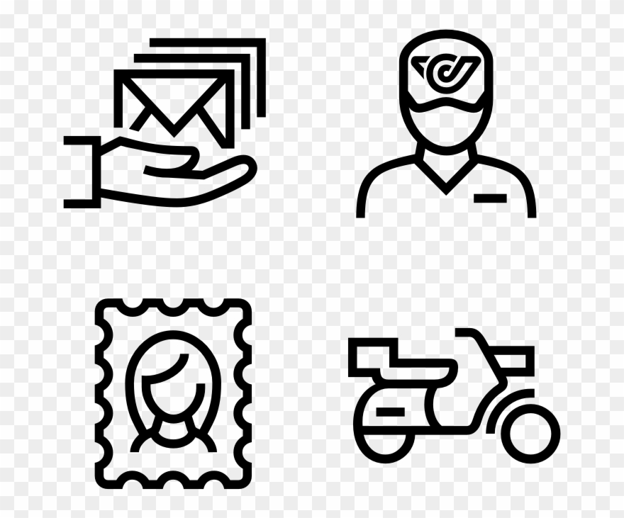 Post Icons Clipart (#3981486) - PinClipart