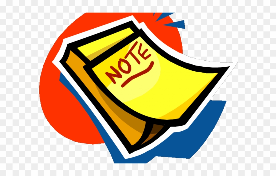 Note Clipart Note Taking - Note Taking Transparent - Png Download ...