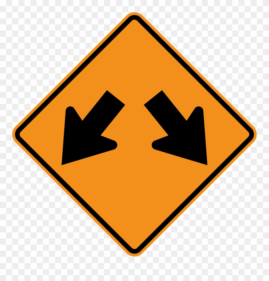 File Mutcd Cw12 1 Svg Wikimedia Commons - Double Arrow Sign Clipart ...