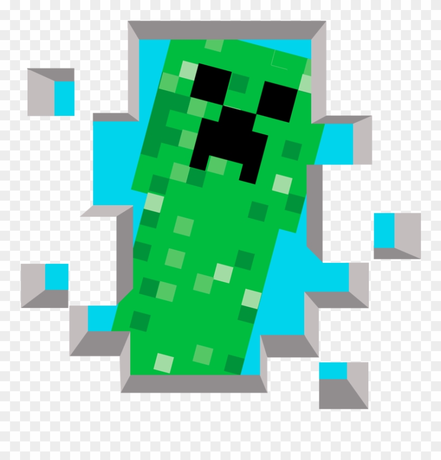 Download Minecraft Creeper Clip Art - Minecraft Clipart With ...