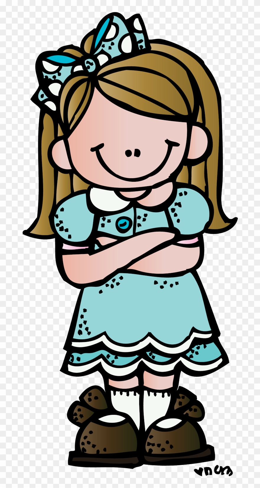 Melonheadz Lds Illustrating - Melonheadz Girl Clipart - Png Download ...