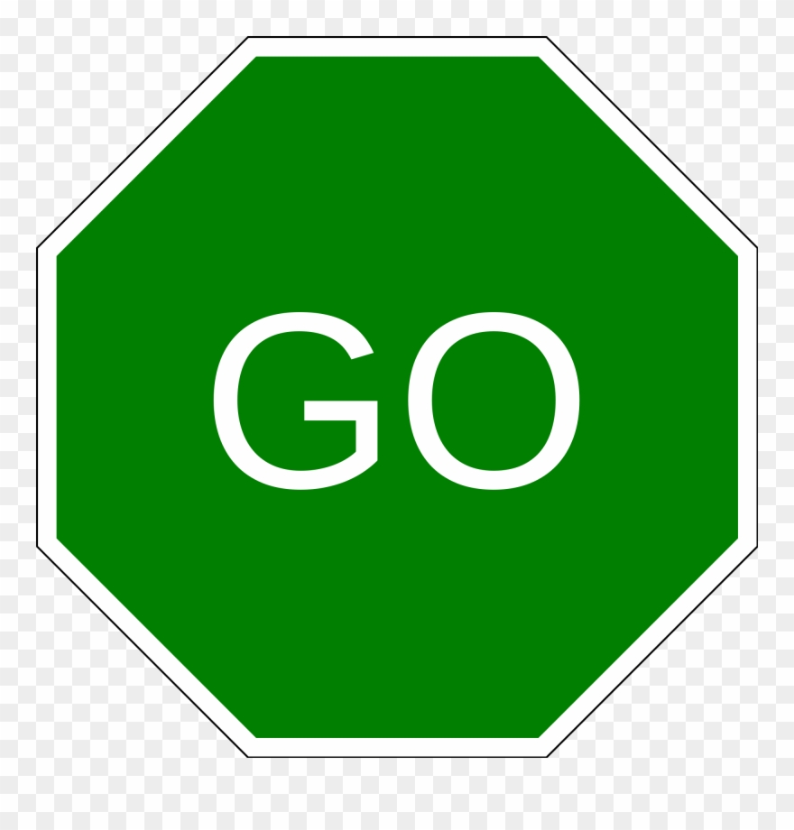 Download Go Sign Clip Art - Go Sign Png Transparent Png (#46214 ...