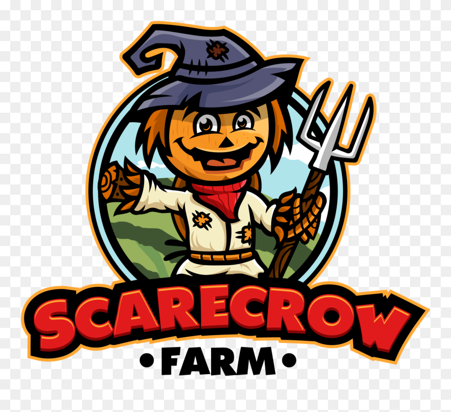 Farm Clipart Birthday Party - Scarecrow Logo - Png Download (#406013 ...
